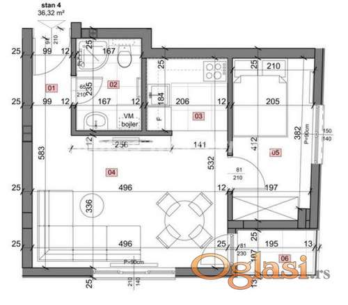 Petrovaradin-Odličan Četvorosoban stan 77 m2 na Top Lokaciji-povrat PDV-a-065/385 8880