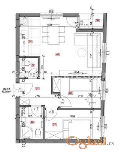 Petrovaradin-Fantastičan Četvorosoban PentHaus 181 m2 u Novogradnji-povrat PDV-a-065/385 8880