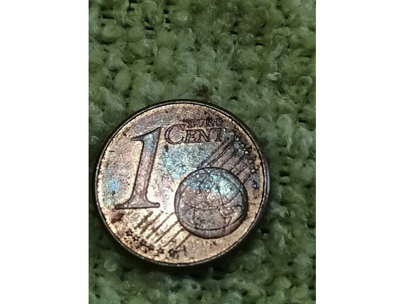 1 EURO CENT 2008.