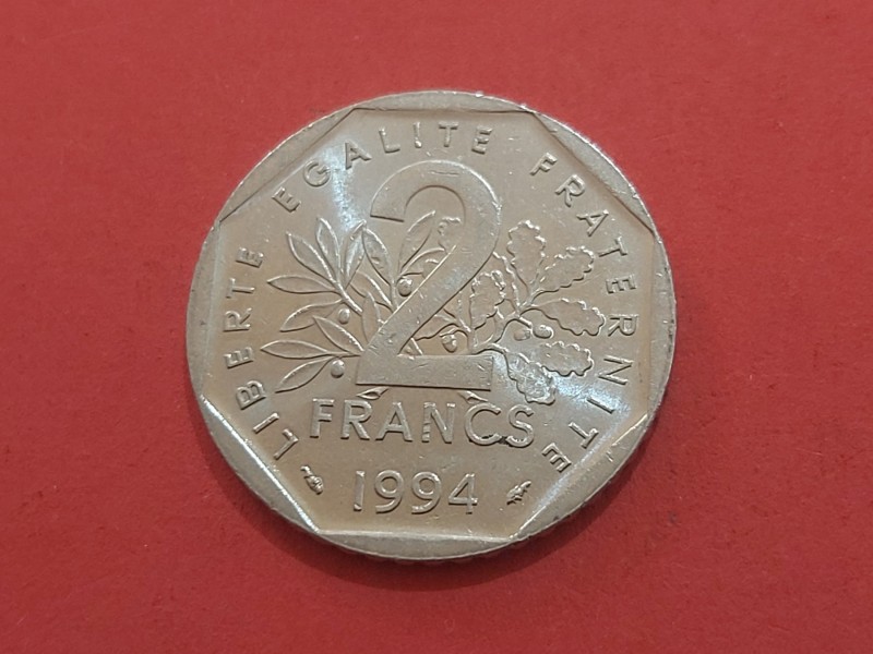 Francuska - 2 francs 1994 god