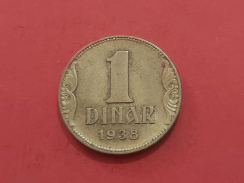 Kraljevina - 1 dinar 1938 god