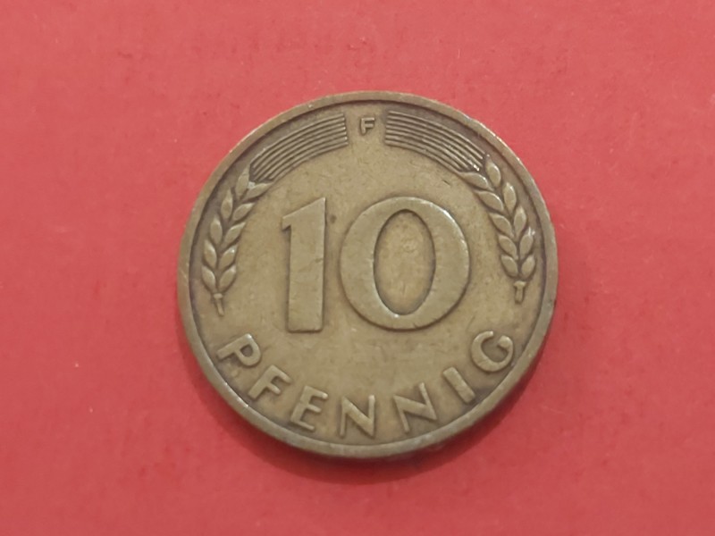 Nemačka - 10 pfennig 1949 god F