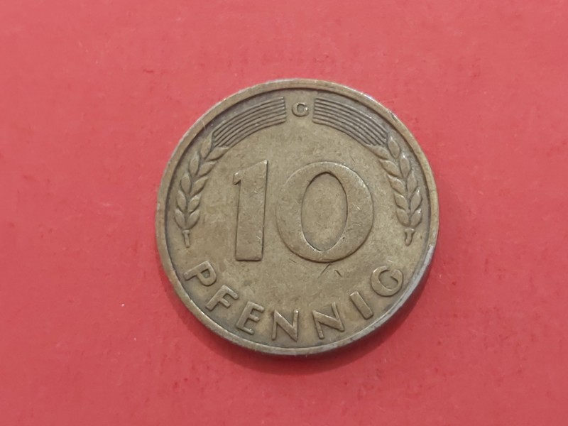 Nemačka - 10 pfennig 1949 god G