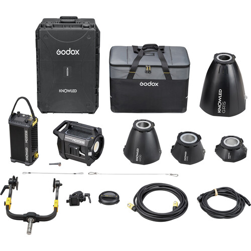 Godox KNOWLED MG1200Bi K3 Bi-Color LED Monolight sa 4 Reflektora & Koferom