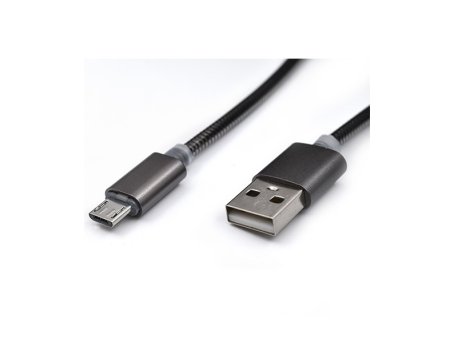 KETTZ USB metalni kabl Mikro 1m MAB-K10 Grey