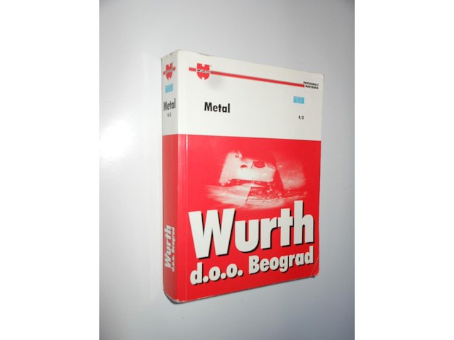 Wurth, metal - katalog