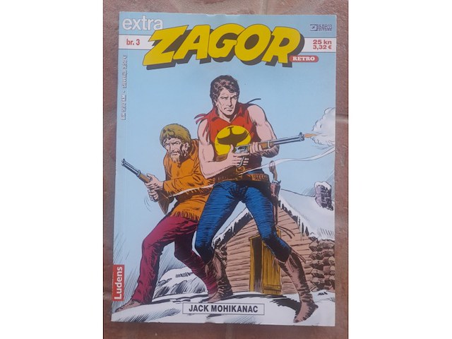 Zagor Ludens Extra Retro #3, Jack Mohikanac