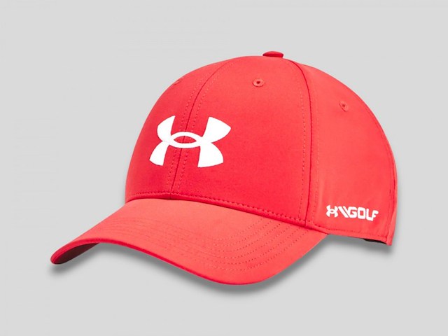 Under Armour Golf kačket za odrasle - crveni SPORTLINE