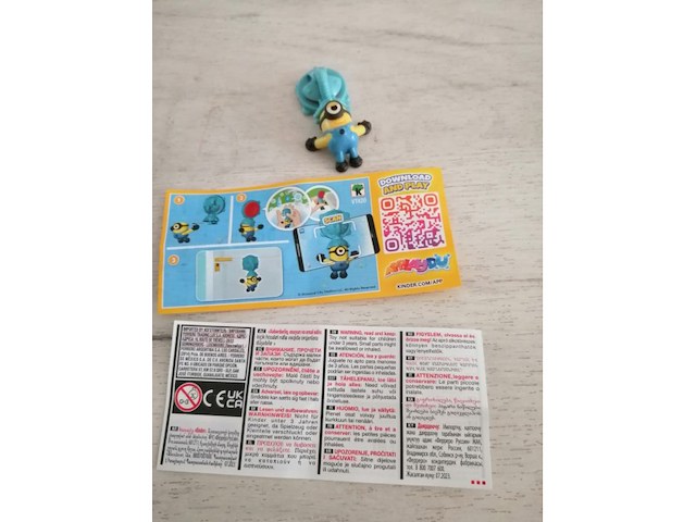 Kinder figurica - Jednooki Minions VT420