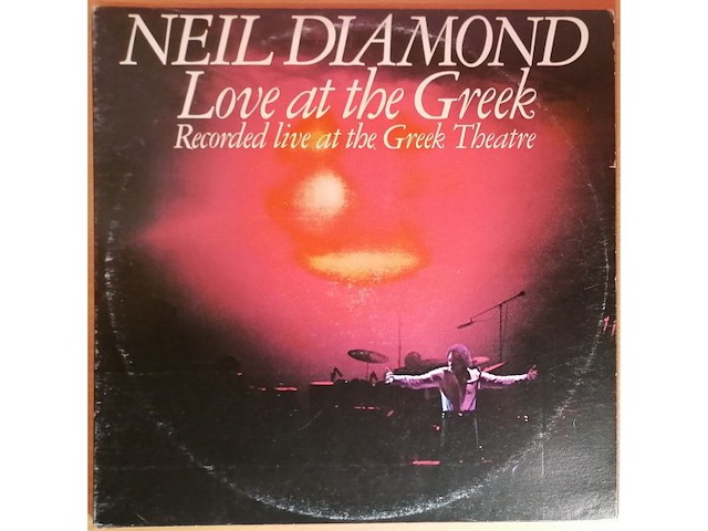 LP NEIL DIAMOND - Love At The Greek (1977) Canada, NM