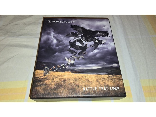 David Gimour - Rattle that lock CD+DVD box , ORIG.