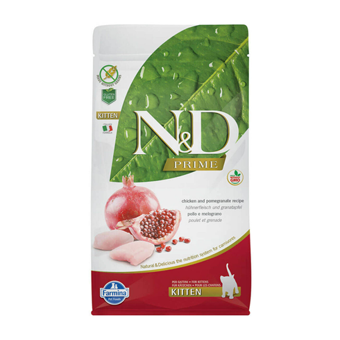 N&D Prime Kitten Chicken&Pomegranate Grain Free 1.5kg