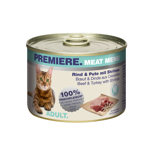 Premiere Cat Meat Menu Kitten Govedina&Piletina konzerva za mačiće 200g