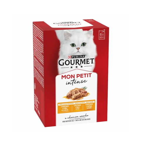 GOURMET MON PETIT Cat Piletina Multipack sosić za mačke 6x50g