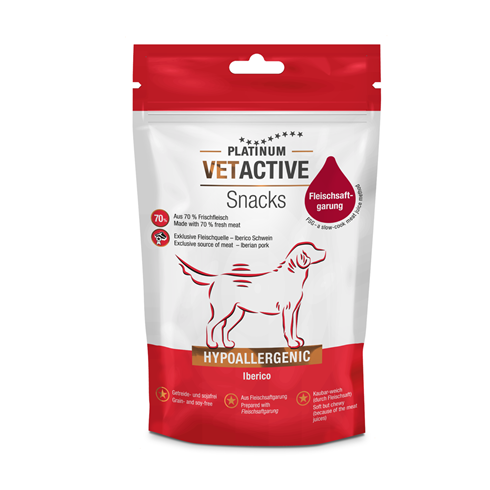 Platinum Vetactive Snack Hypoallergenic Iberico poslastica za pse 200g