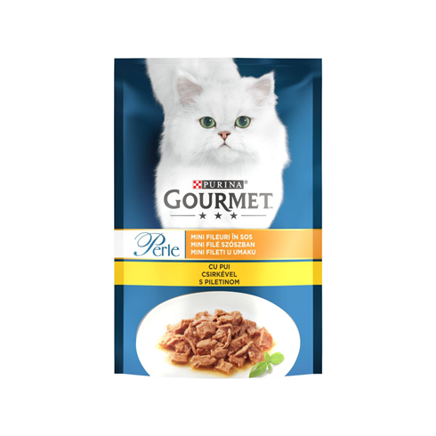 GOURMET PERLE Cat Piletina sosić za mačke 85g