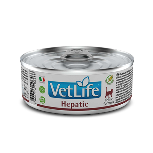 Vet life cat hepatic 85g konzerva