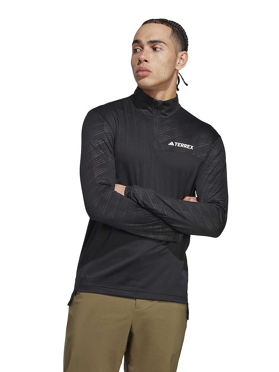 ADIDAS PERFORMANCE Terrex Multi Half-Zip Long-Sleeve Top