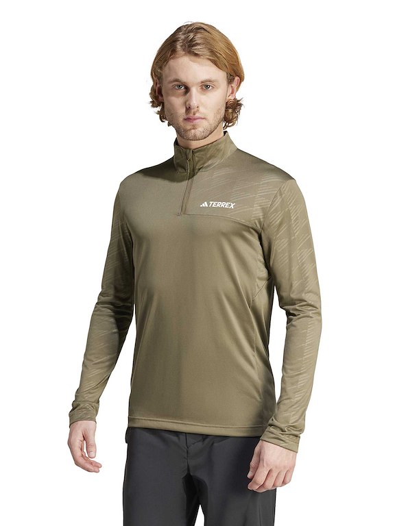 ADIDAS PERFORMANCE Terrex Multi Half-Zip Long-Sleeve Top