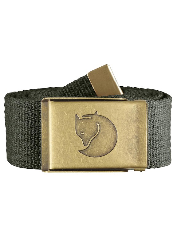 FJALLRAVEN Canvas Brass Belt 4 cm Belt