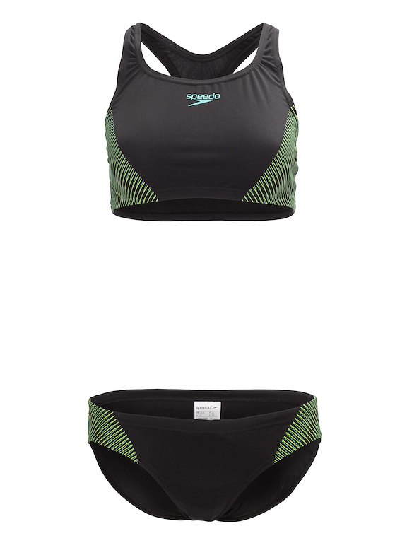 SPEEDO Ženski kušaći kostim PLMT RCBK 2-piece Swimsuit