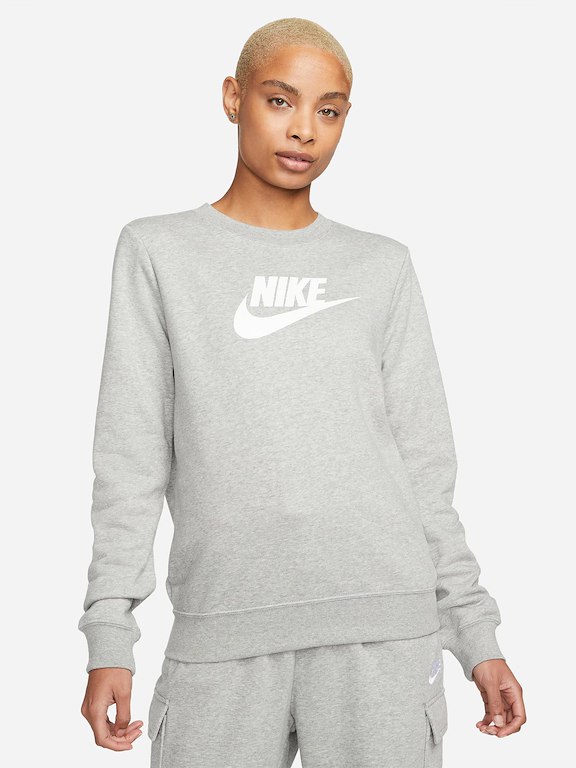 NIKE W CLUB FLC GX STD Crew-Neck Sweatshirt