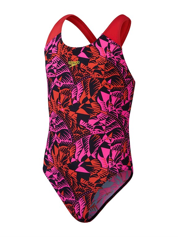 SPEEDO GIRLS DIGITAL ALLOVER SPLASHBACK Swimsuit