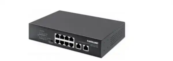 Intellinet Switch 8-Port Neupravljiv Gigabit Ethernet PoE