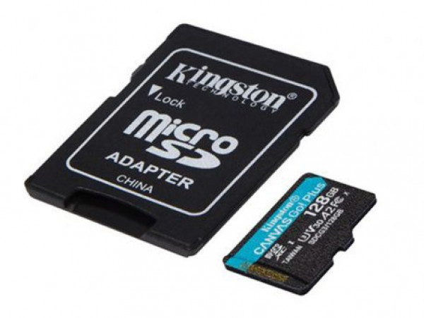 KINGSTON MICRO SD 128GB + SD adapter SDCG3/128GB