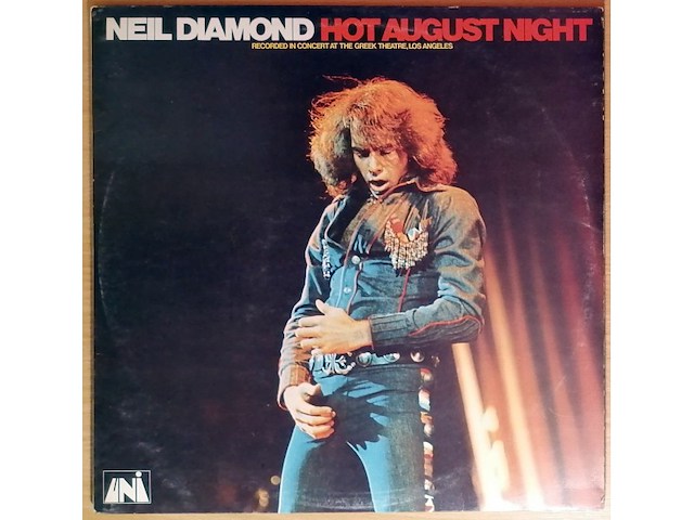 2LP NEIL DIAMOND - Hot August Night (1972) UK, ODLIČNA