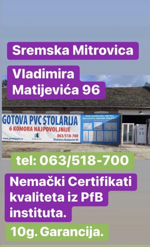 Najpovoljnija nova gotova pvc stolarija sa 7 komora