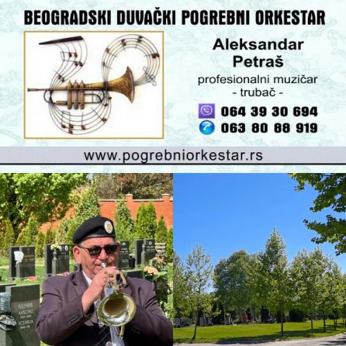 Solo truba, violina, harmonika, crkveni hor orkestar za sahrane pogrebe