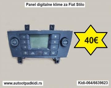 Panel digitalne klime za Fiat Stilo
Fiat Stilo