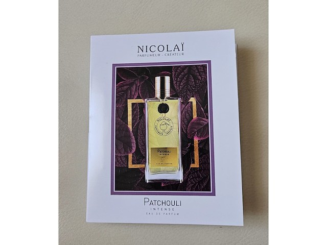 Nicolai Parfumeur Patchouli Intense parfem, original