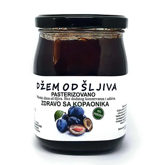 Domaći džem od šljive 2x580ml