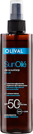 OLIVAL
SunOile ulje za zaštitu od sunca, SPF50, 200 ml
