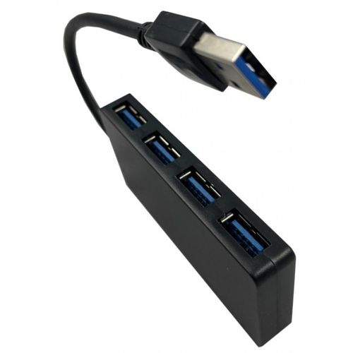 UHB-U3P4-03 ** Gembird HUB 4 USB3.0 4-port, storage speed 5Gbps, black (alt. UHB-U3P4-05 599)