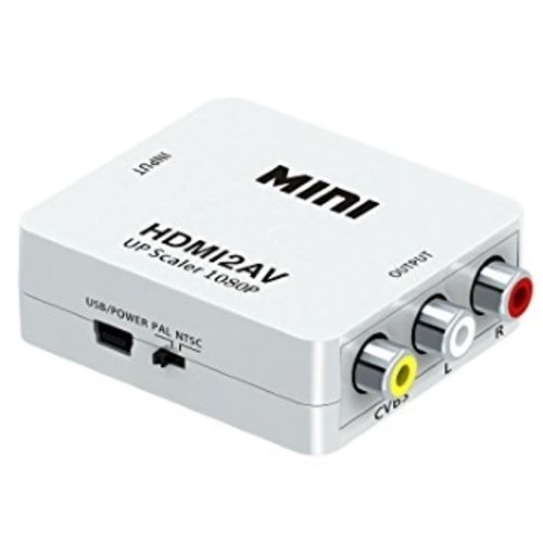 E-green adapter HDMI - AV RCA 1080P