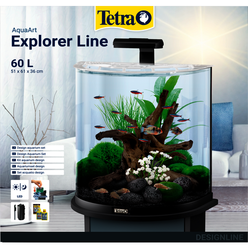 Tetra akvarijum AquaArt Explorer Line 60L