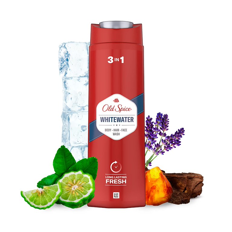 OLD SPICE GEL ZA TUŠIRANJE 250ML 3IN1 WHITEWATER