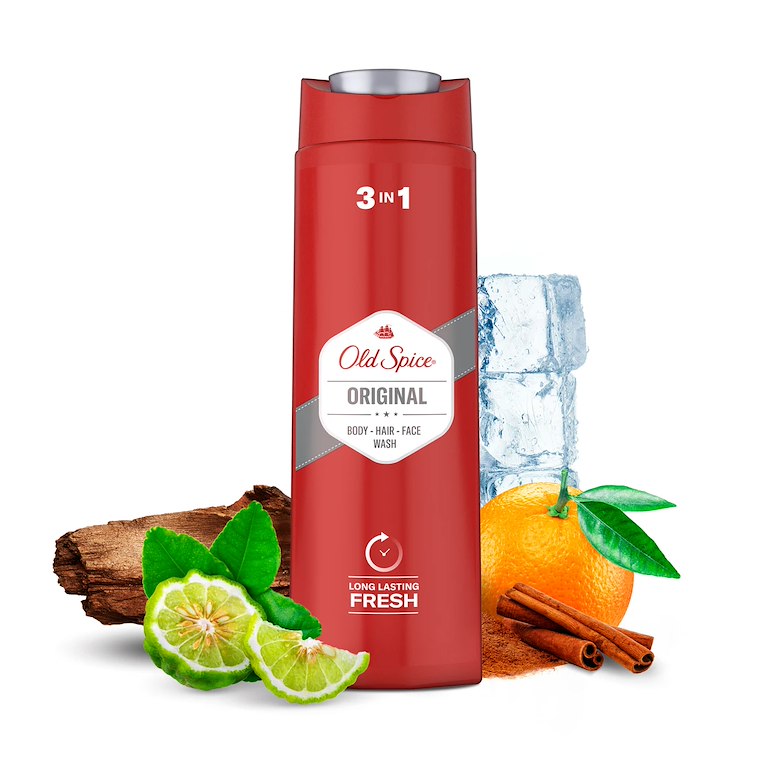 OLD SPICE GEL ZA TUŠIRANJE 250ML 3IN1 ORIGINAL