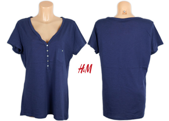 H&M pamučna majica tunika (XL)