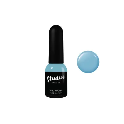 DIDIER Gel lak Vivid Sky Blue 8ml