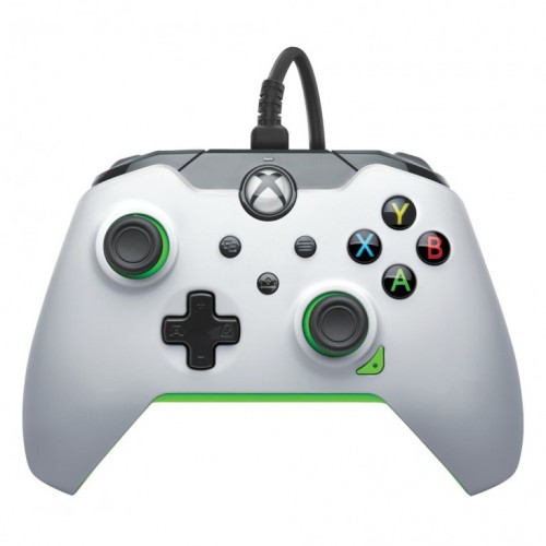 Pdp XBOX/PC wired controller white neon green