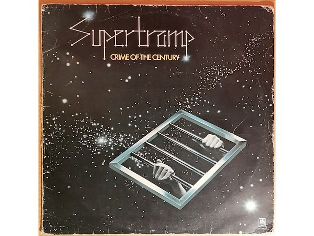 LP SUPERTRAMP - Crime Of The Century (1974) Germany, VG