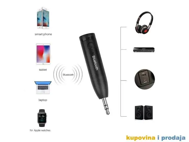 Bluetooth Wireless Receiver Aux Adapter Hands Free