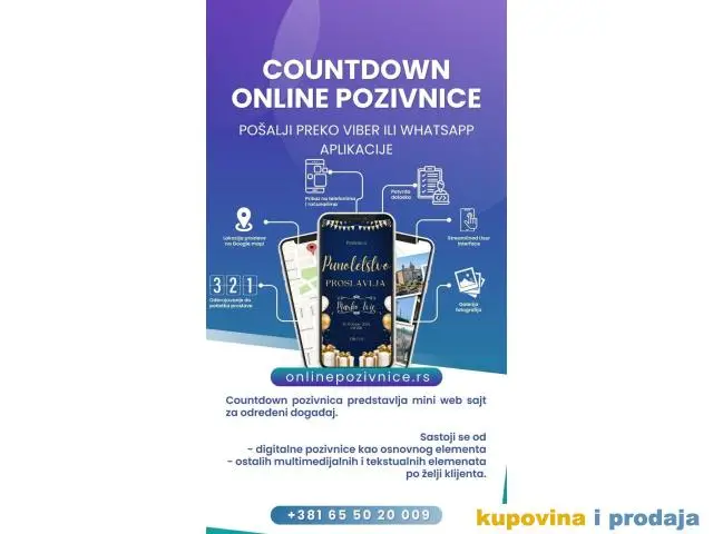 Online Pozivnice CountDown