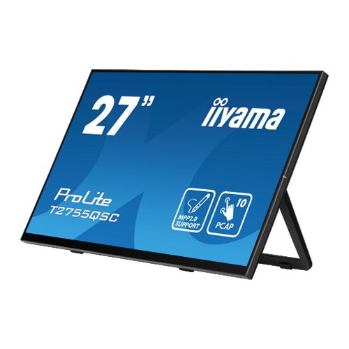 Iiyama 27″ ProLite QHD Touchscreen Monitor T2755QSC-B1