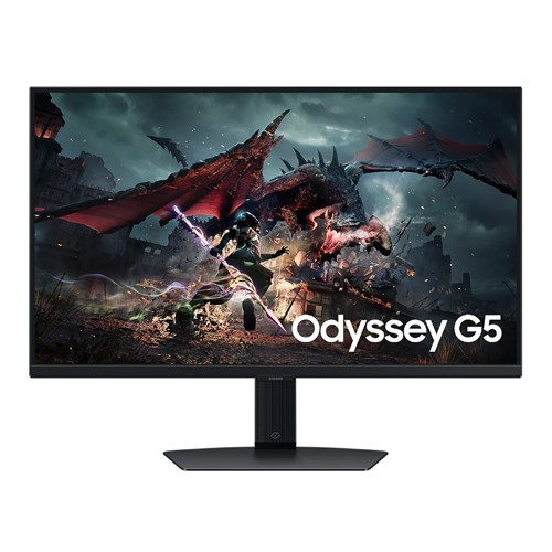 Samsung 27″ Odyssey G5 G50D QHD 180Hz Gaming Monitor | LS27DG500EUXEN