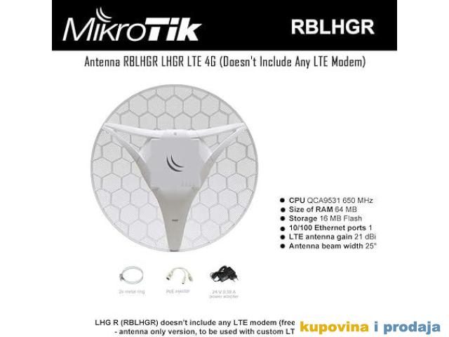4g LTE mikrotik antena . 5.8Ghz